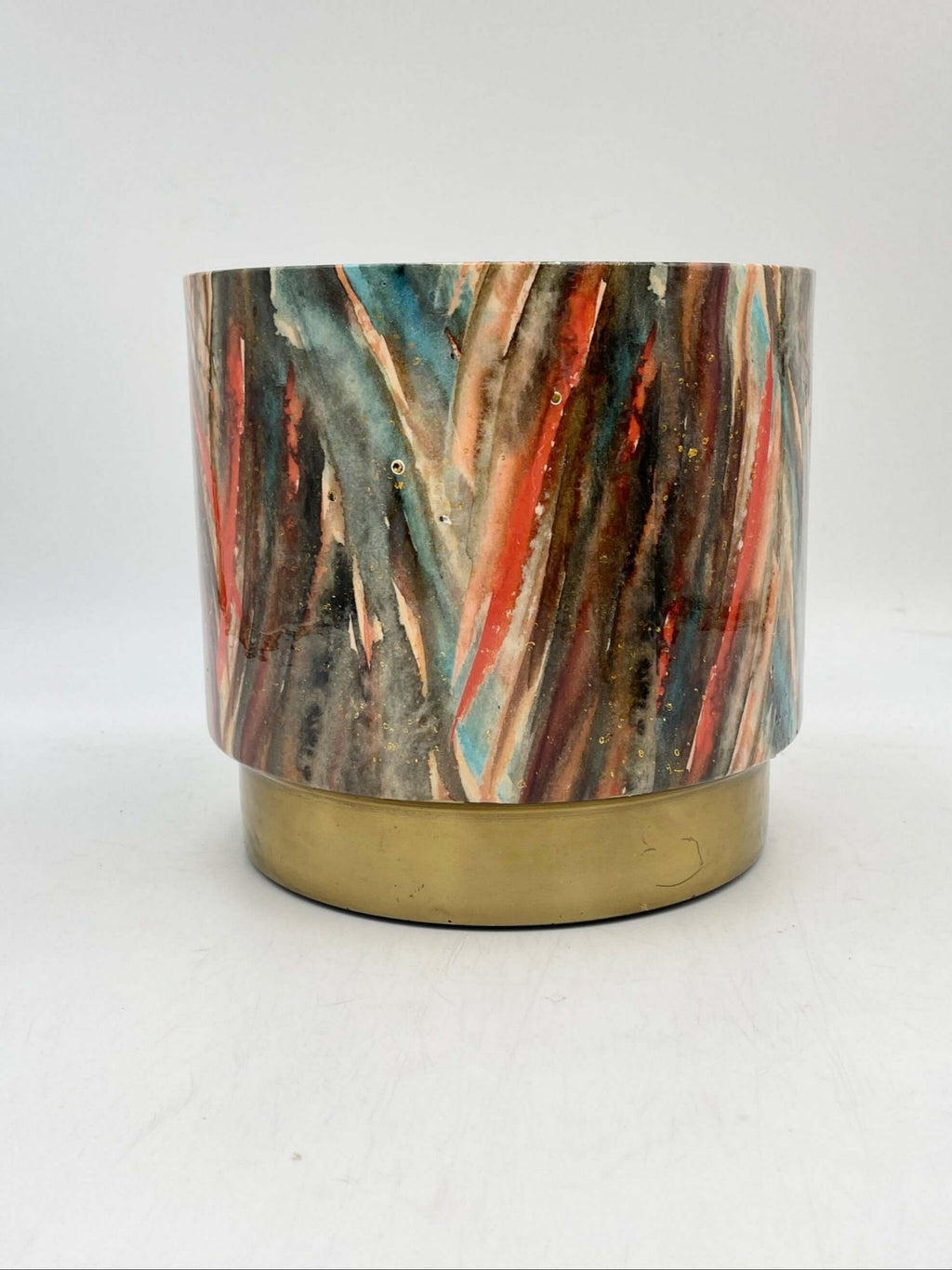 Celia Blush, Gold Metal Indoor plant pots – Rebel Plants